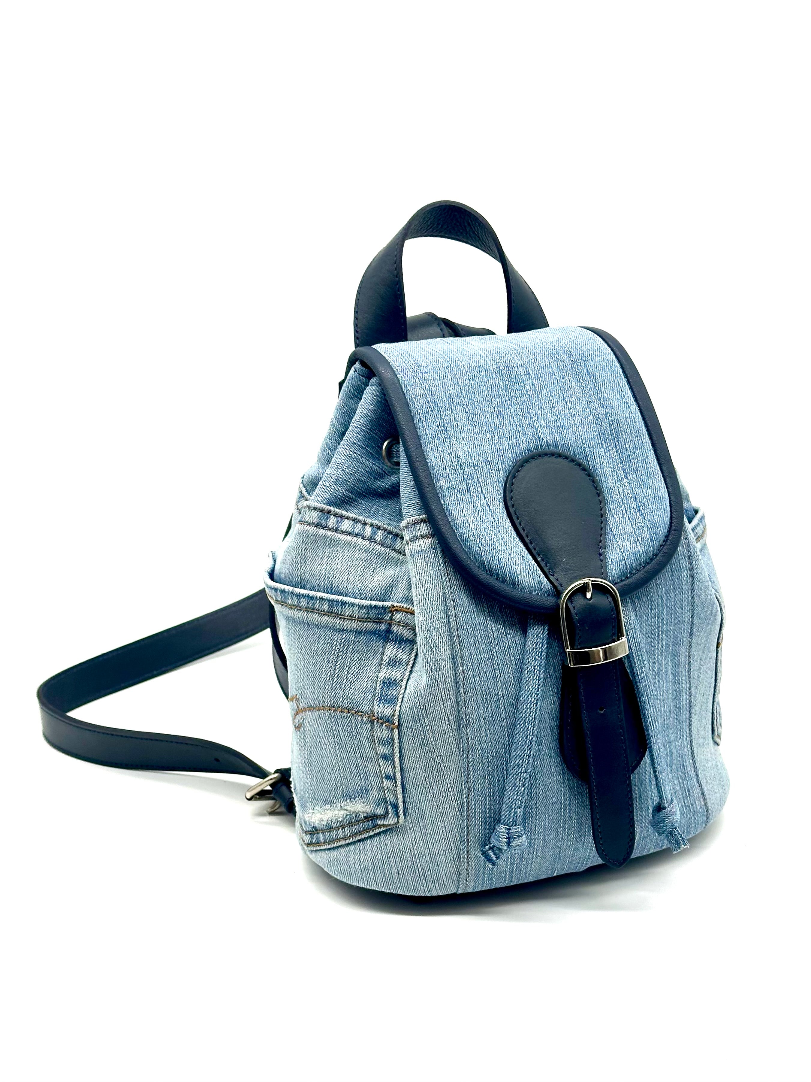 Rosie 3 Denim Backpack – ZPRAHY