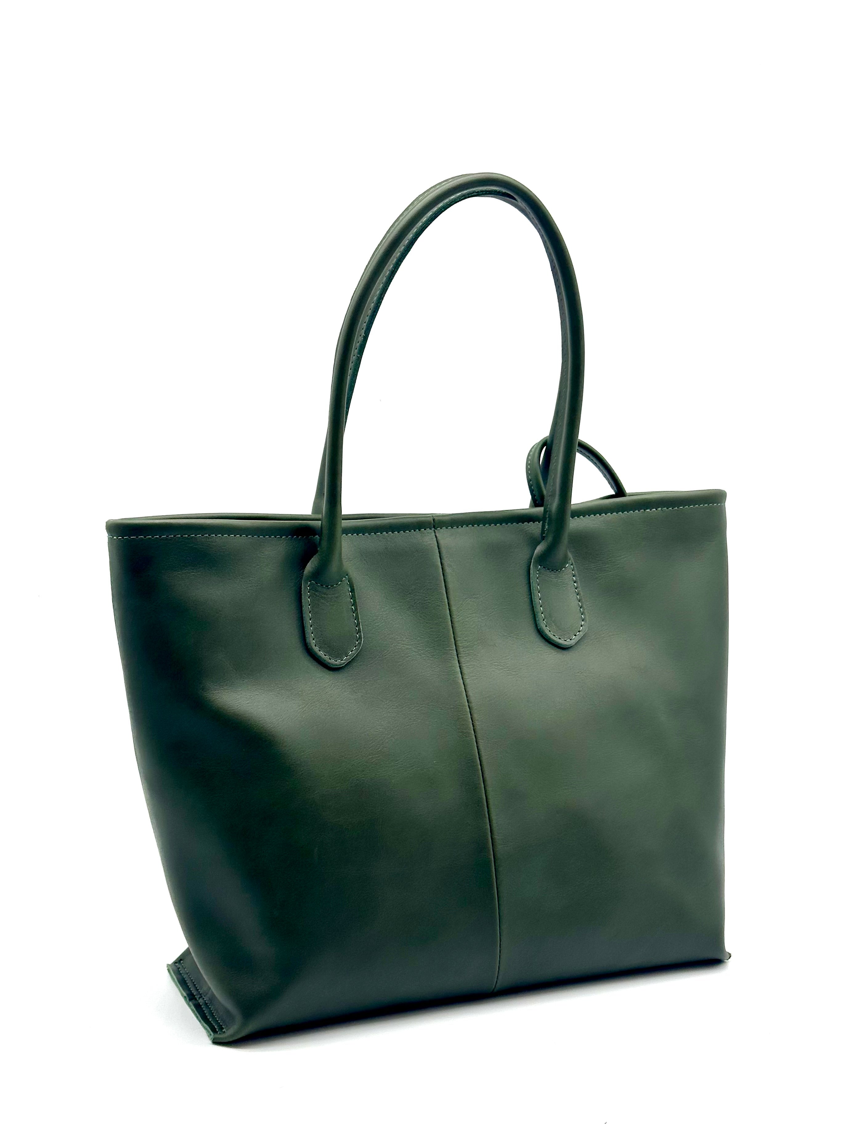 Piper Tote Bag — Moss Green – ZPRAHY